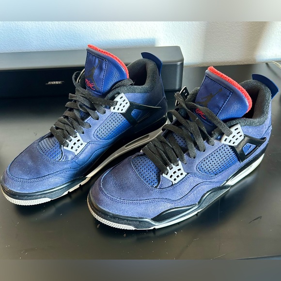 Nike | Shoes | Jordan 4 Retro 4 Winterized Loyal Blue | Poshmark